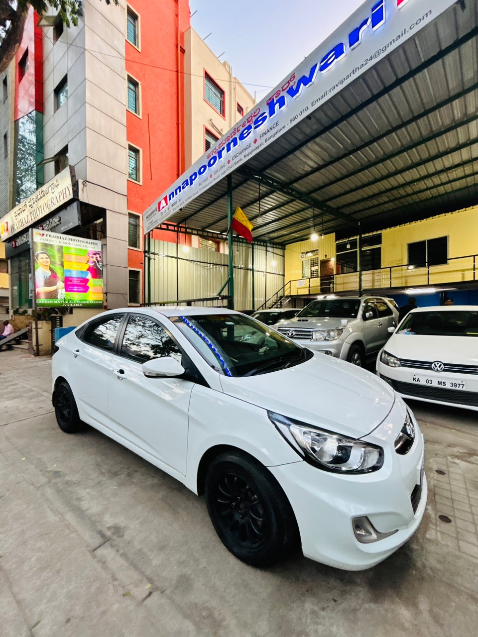 Used Hyundai Fluidic Verna EX Diesel car in Bangalore, 2011 Model - Find Best Deals ...