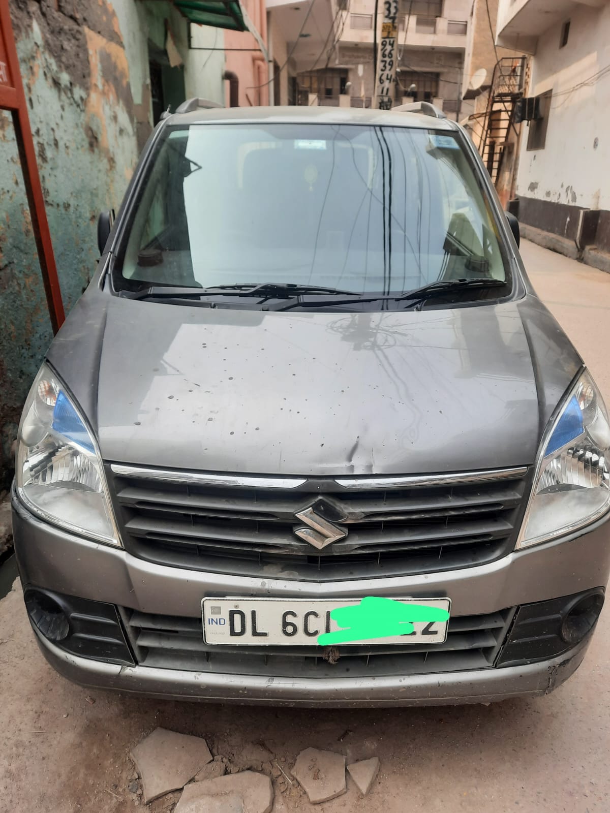 Used Maruti Suzuki Wagon R CNG Company Fitid Petrol car in Delhi, 2011 ...